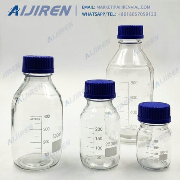 Professional glass 1000ml media bottle Mycap-Reagent Bottle for Sale