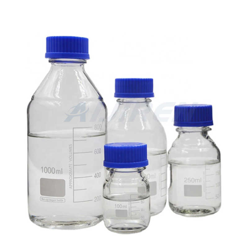 Professional 250ml GL45 bottle Pyrex-Reagent Bottle for Sale